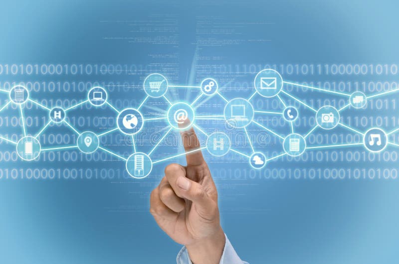 Internet computer network stock photo. Image of digital - 66685360