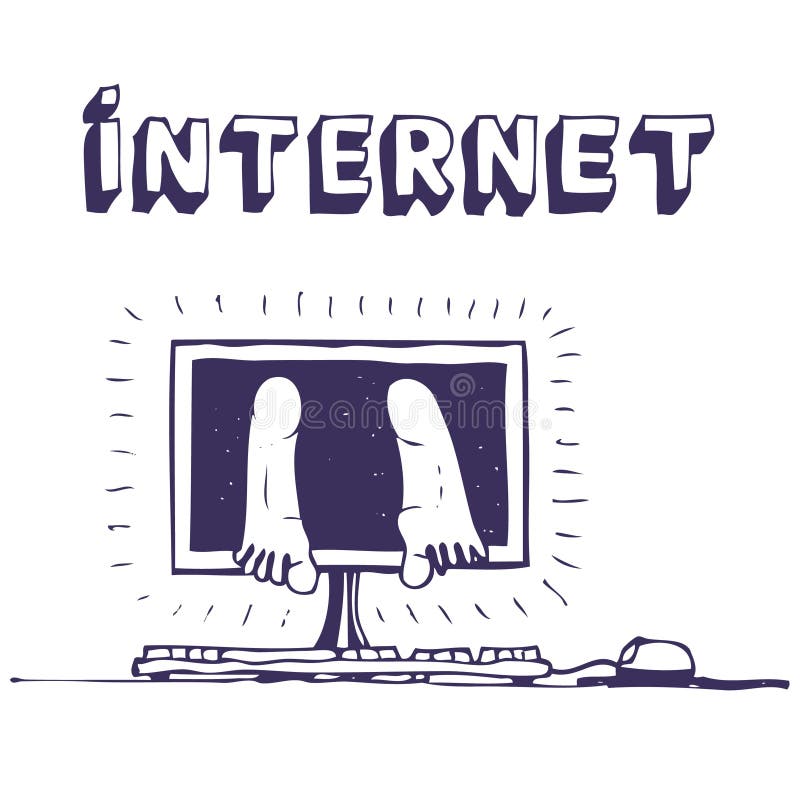 Internet Addiction Stock Illustrations – 19,020 Internet Addiction ...