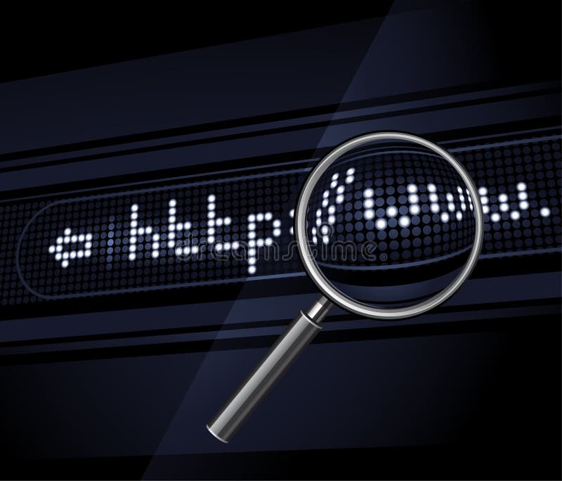 Magnifying Glass stock vector. Illustration of artwork - 12562787