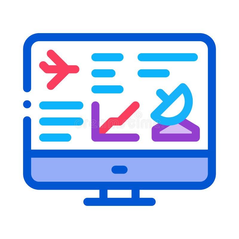 Internet Air Navigation Icon Vector Outline Illustration Stock Vector ...