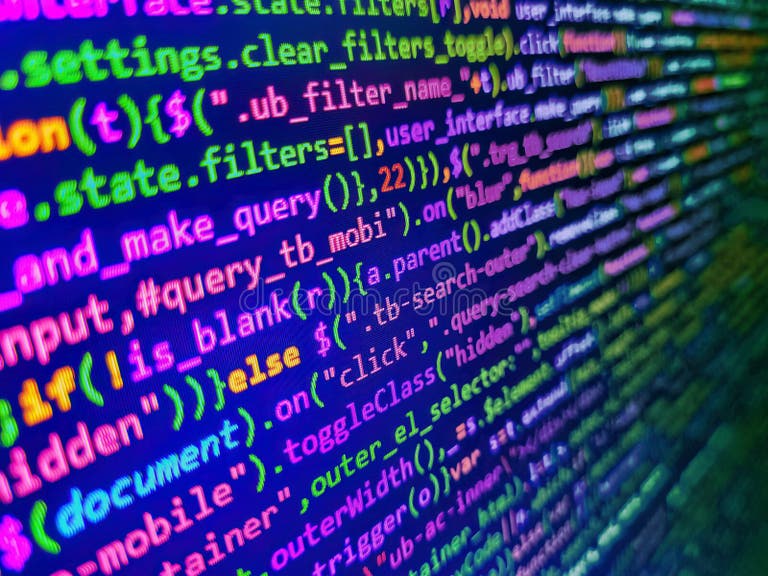 Internet App Development and Design. Failure in the Program, Blue Screen, Programming ...