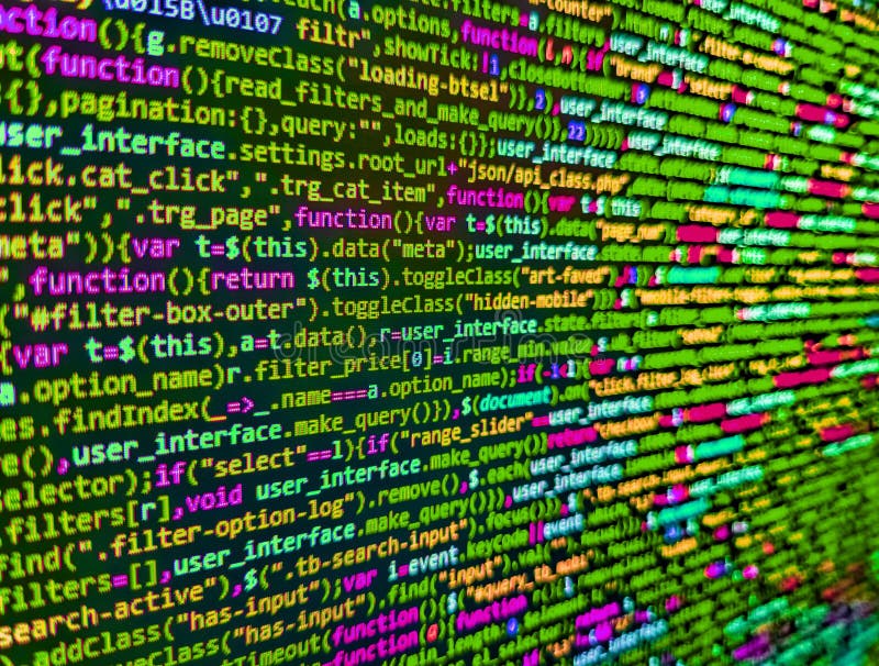 Internet App Development And Design Web Developer Programmer Monitor Screen Display Computer