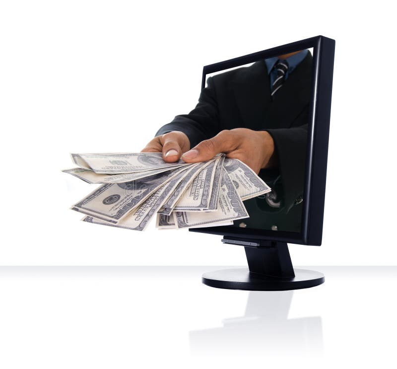 Internet Banking stock image. Image of financial, dollar - 5103565