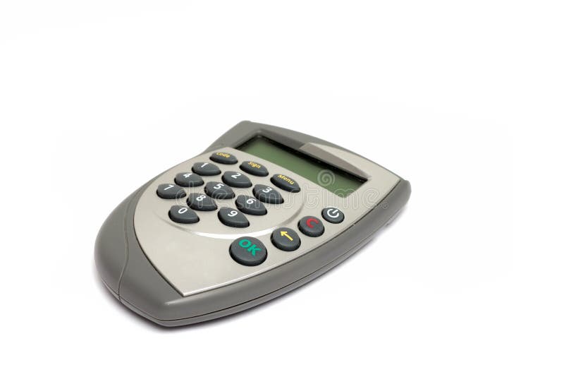 Internet Banking Security Token Stock Photo - Image of password ...