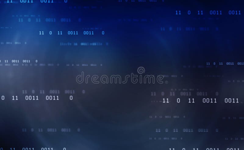 Internet Binary Data Code Computing or Transmission Process,Internet ...