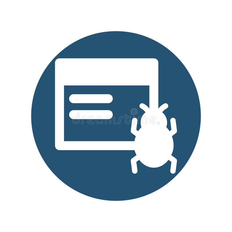 Internet Bot, Vector Icon Which Can Easily Modify or Edit Stock Vector ...