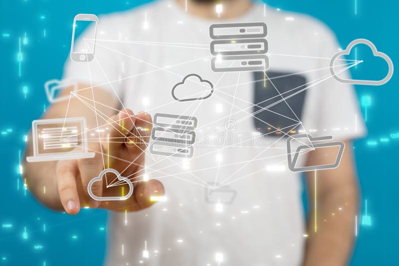 A Internet Broadband and Data Streaming Entertainment Stock Photo ...