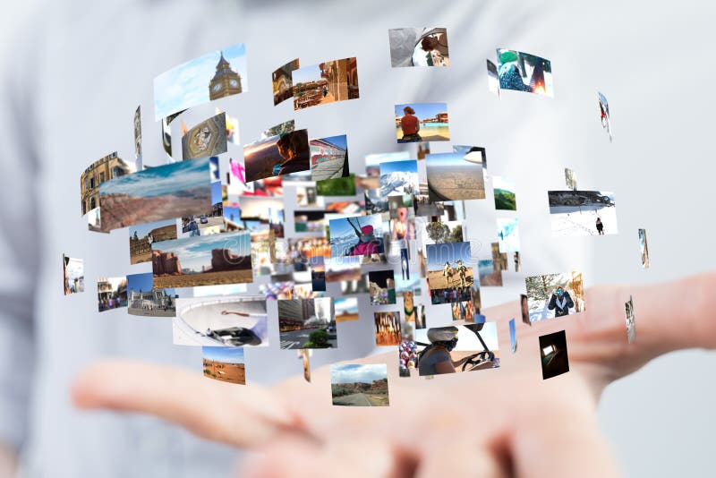 A Internet Broadband and Multimedia Streaming Entertainment Stock Photo ...