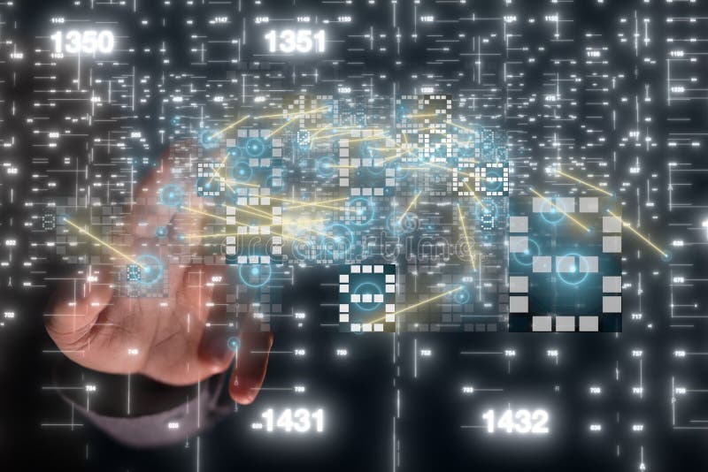 A Internet Broadband and Multimedia Streaming Entertainment Stock Photo ...