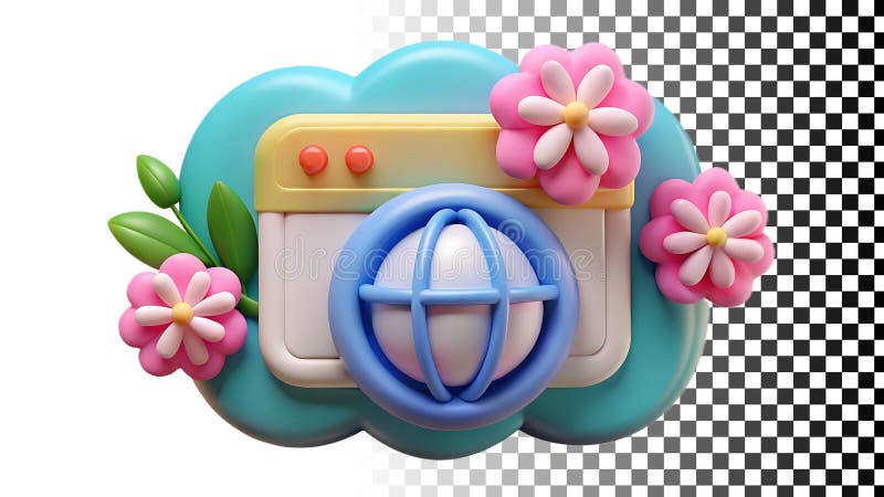 Internet Browser Icon, Web Interface, Online Access, Digital Platform ...