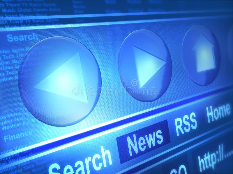 Links Browser Illustration Design Stock Illustration - Illustration of ...