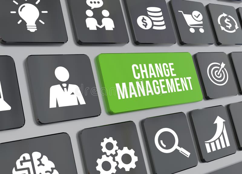 CHANGE MANAGEMENT, Business Concept. Business, Technology, Internet and ...