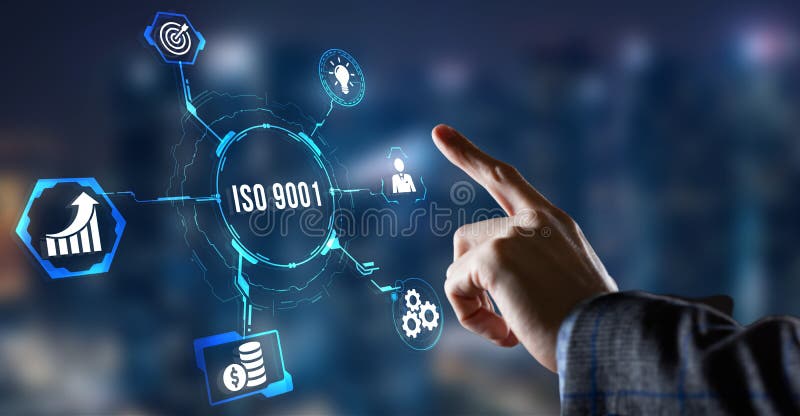 Internet, Business, Technology and Network Concept. the Concept of ...