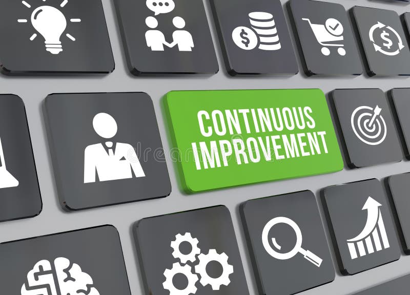 Internet, Business, Technology and Network Concept. Continuous ...