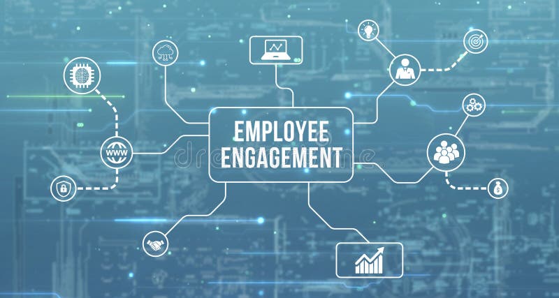 Internet, Business, Technology and Network Concept.Employee Engagement ...