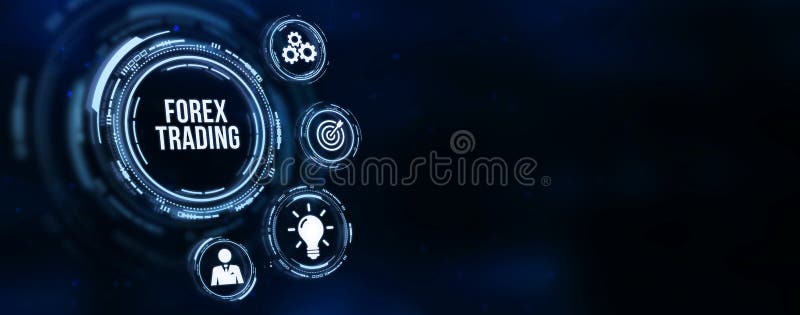 Internet, Business, Technology and Network Concept. FOREX TRADING, New ...