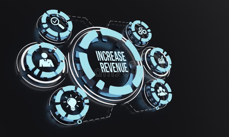 Increase Revenue Concept. Business, Technology, Internet and Network ...