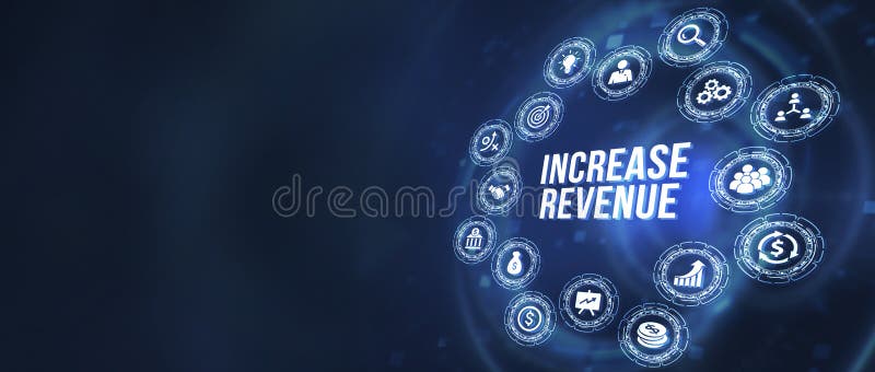 Internet, Business, Technology and Network Concept. Increase Revenue ...
