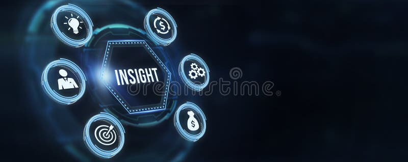 Internet, Business, Technology and Network Concept. INSIGHT Inscription ...