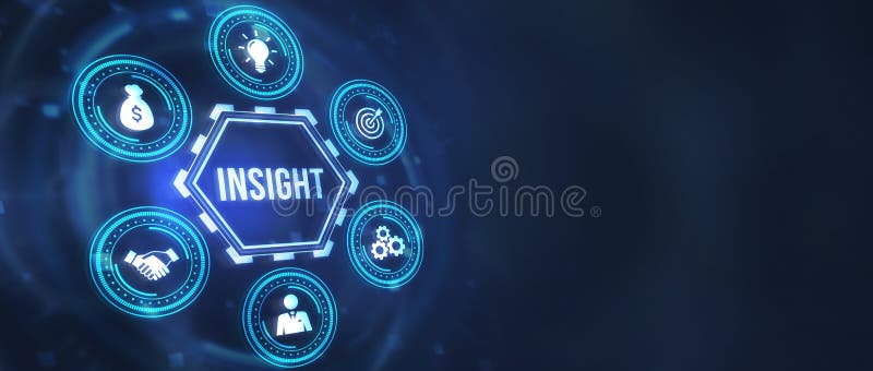 Internet, Business, Technology and Network Concept. INSIGHT Inscription ...