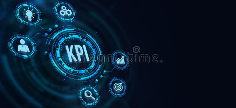Internet, Business, Technology and Network Concept. KPI Key Performance ...