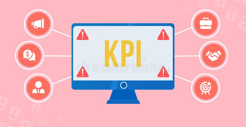 Internet, Business, Technology and Network Concept. KPI Key Performance ...