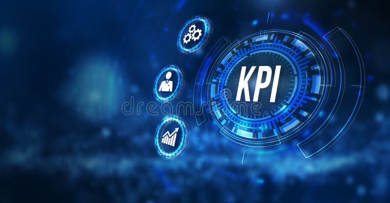 Internet, Business, Technology and Network Concept. KPI Key Performance ...