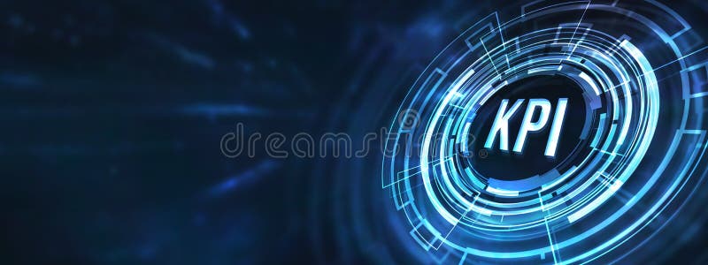 Internet, Business, Technology and Network Concept. KPI Key Performance ...