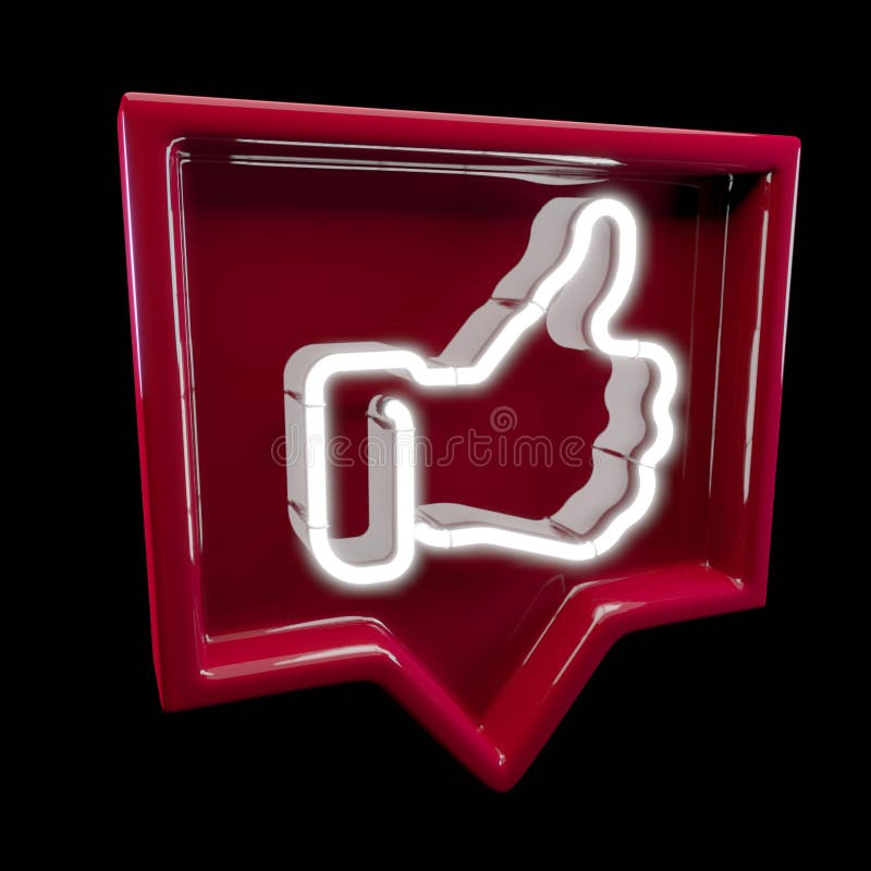 Internet, Business, Technology and Network Concept. Like. Like Icon ...