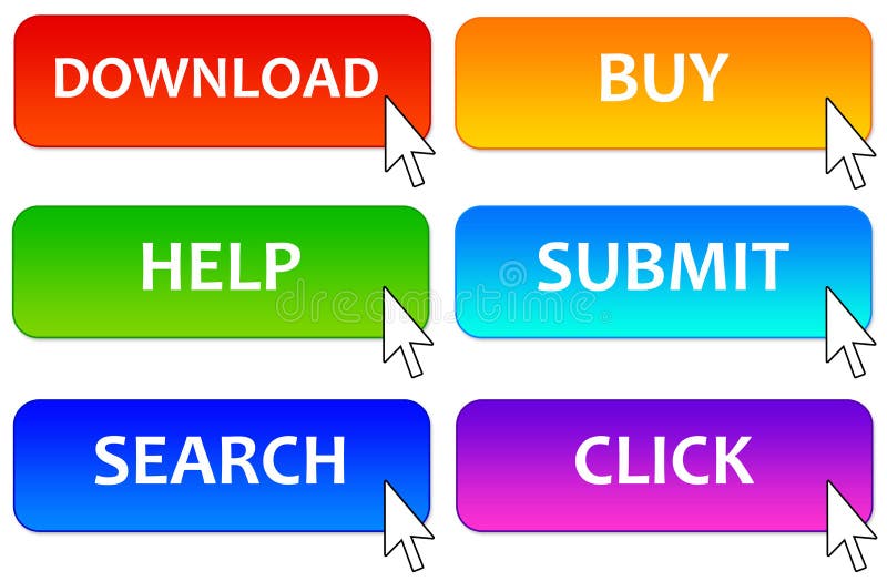 Internet buttons stock illustration. Illustration of communities - 24416802