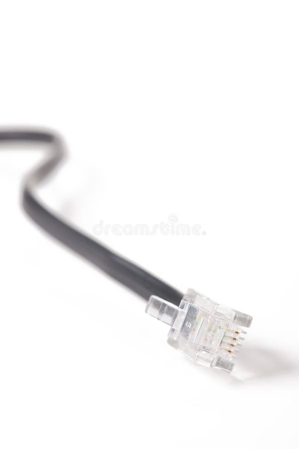 Internet connection cable stock image. Image of technology - 407399