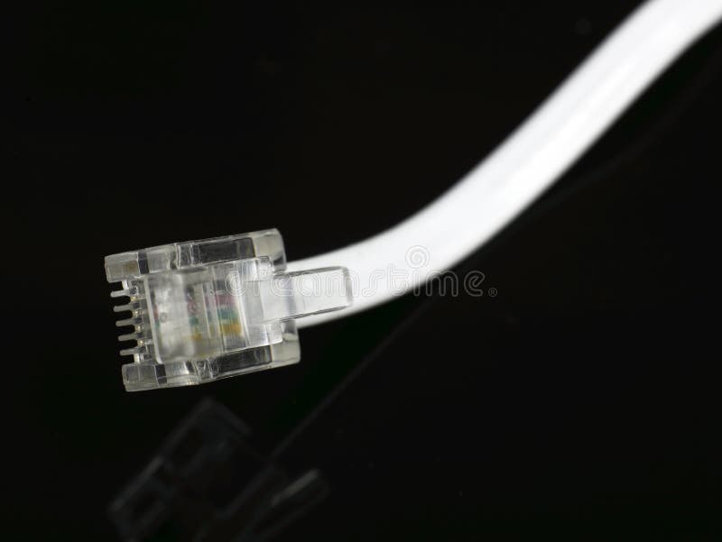 Internet cable on black stock image. Image of global - 113662327