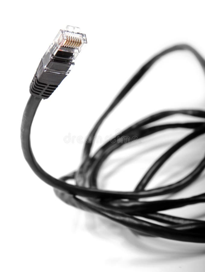 Internet cable tangle stock image. Image of objects, ethernet - 17245867