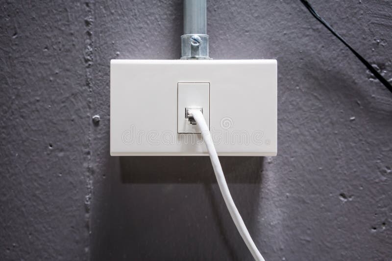 Telecommunication Outlet Symbols Stock Vector - Illustration of ...