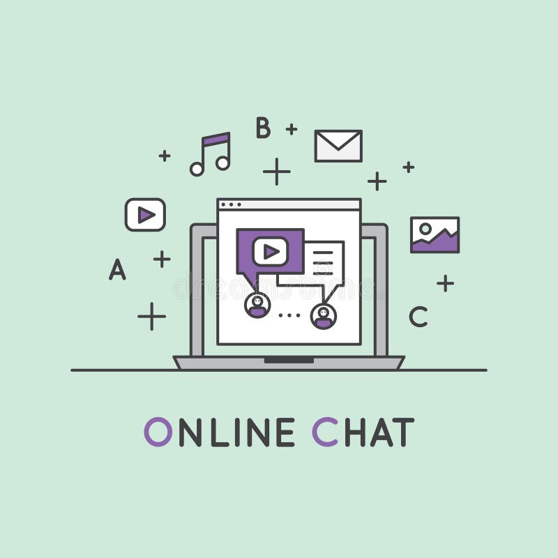 Illustration of Internet Security, Data Protection, Secure Data ...