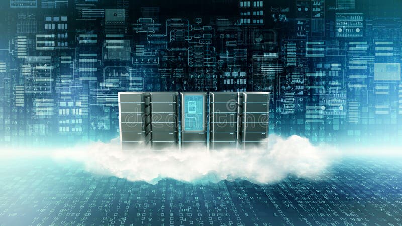 Internet Cloud Computing stock photo. Image of database - 62826434