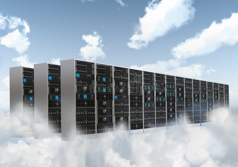 Internet Cloud Computing stock photo. Image of database - 62826434