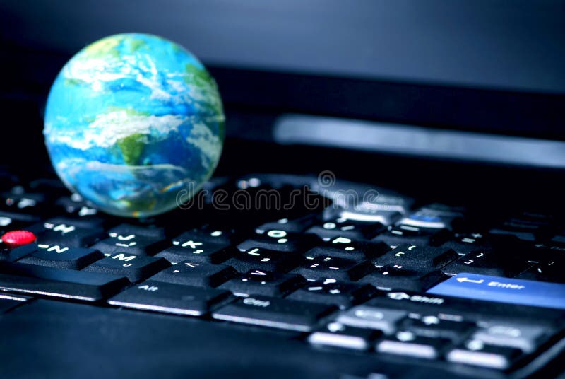 Internet Computer Business Global Stock Photo - Image of conceptual ...