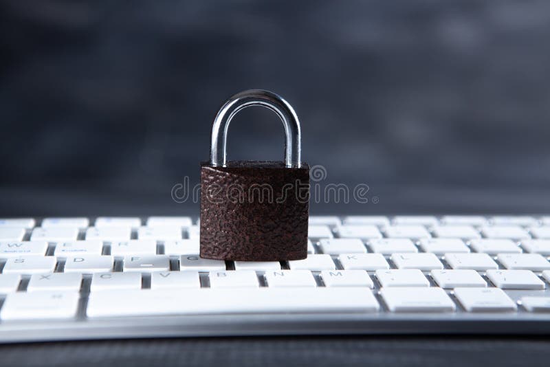 Internet and Computer Security Concept Stock Image - Image of online ...