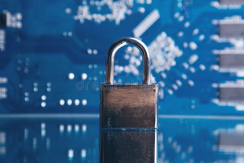 Internet and Computer Security Concept Stock Image - Image of give ...