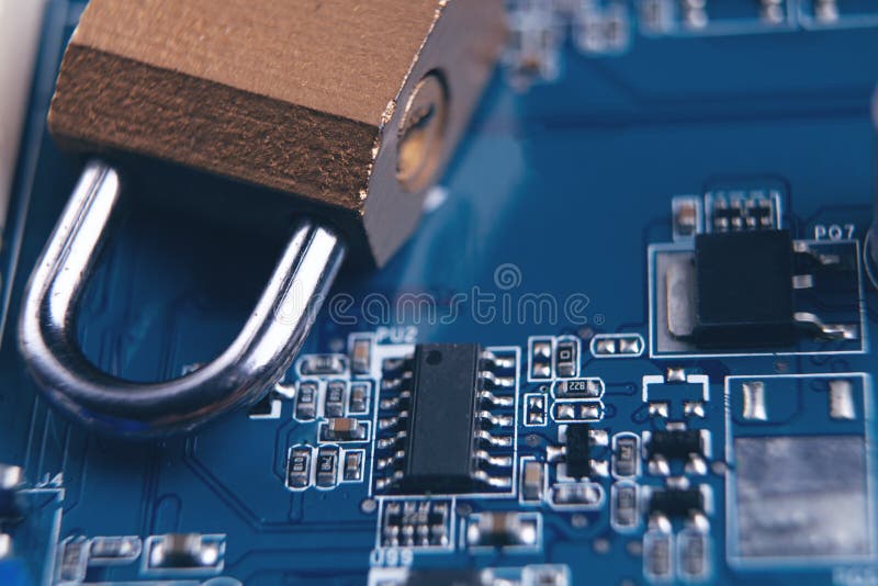 Internet and Computer Security Concept Stock Image - Image of online ...