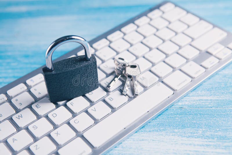 Internet and Computer Security Concept Stock Photo - Image of online ...