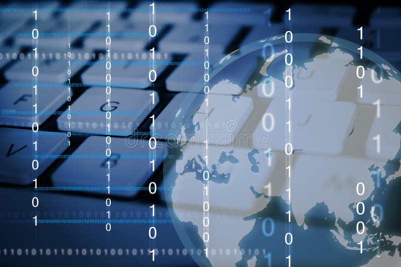 Internet server laptop stock illustration. Illustration of application ...