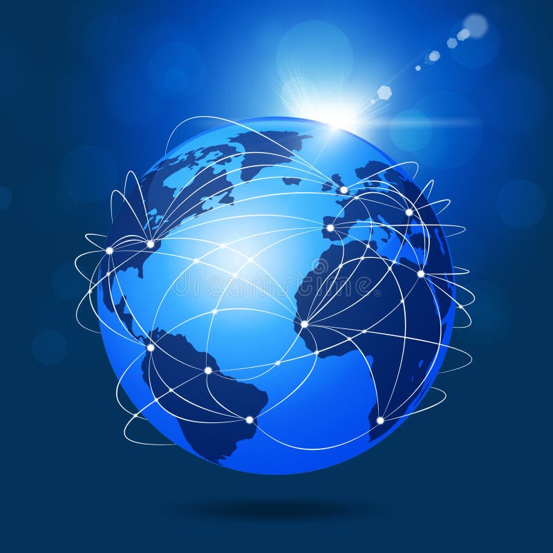 Internet Concept stock illustration. Illustration of computer - 38606299