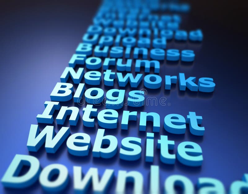 Internet Jargon stock illustration. Illustration of business - 23046156