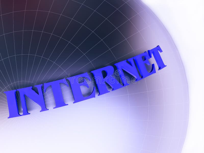 Fast internet concept stock illustration. Illustration of communication ...