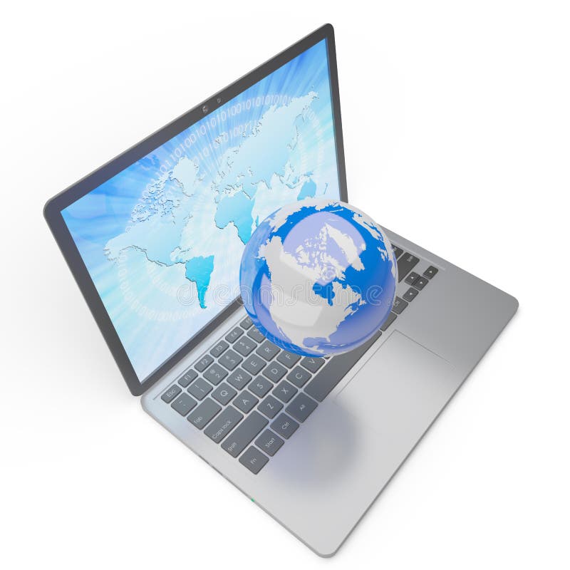 Internet concept stock illustration. Illustration of data - 30983166