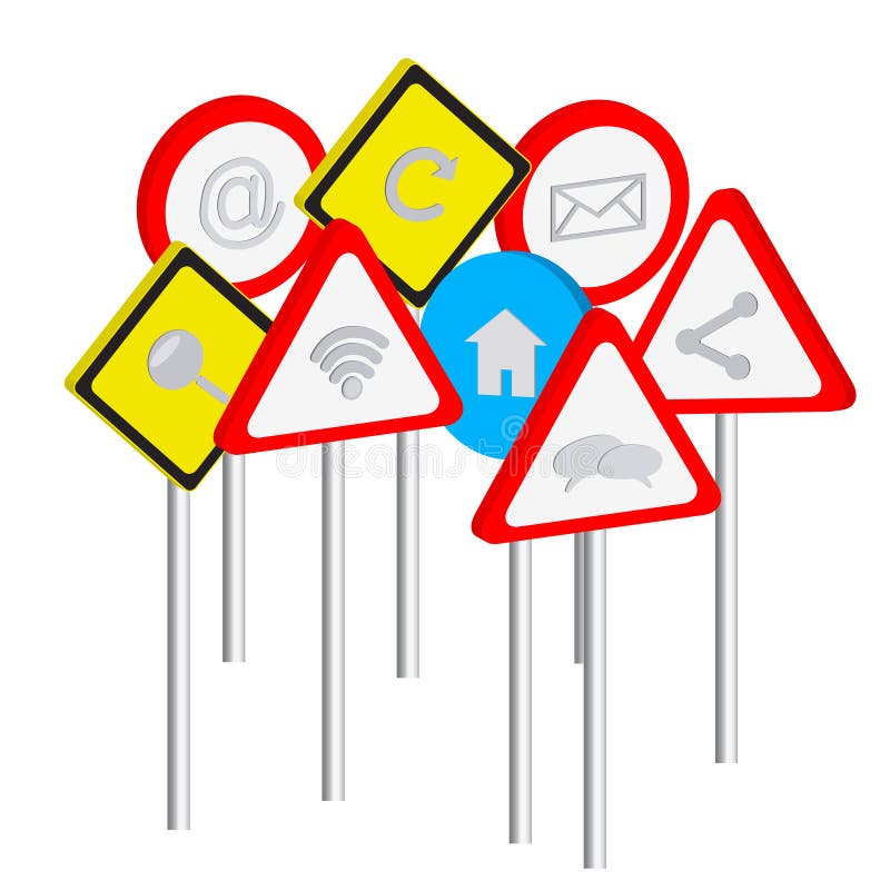 Internet concept stock illustration. Illustration of devices - 44182527