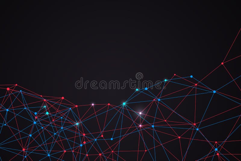 Internet Connection, Abstract Sense of Science and Technology Gr Stock ...