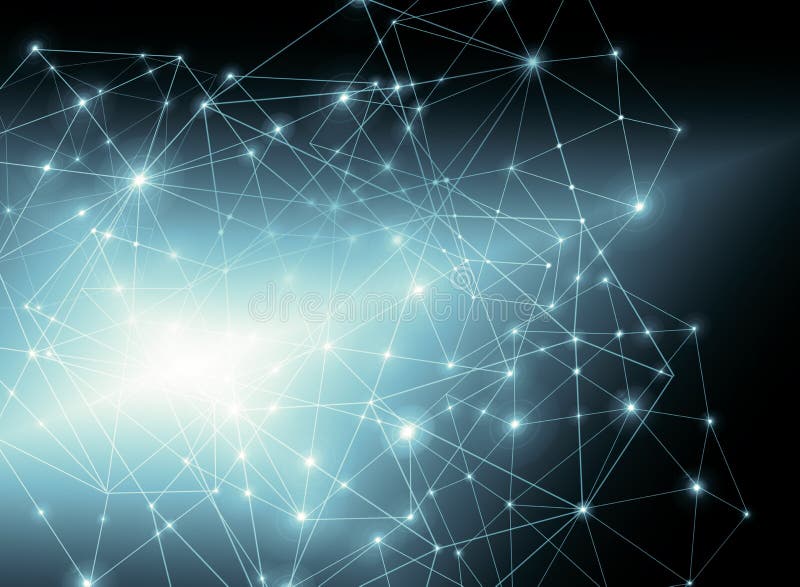 Technological Background, Internet Concept of Global Business. Internet ...